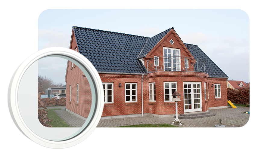 Runde vinduer fra vinduesgrossisten